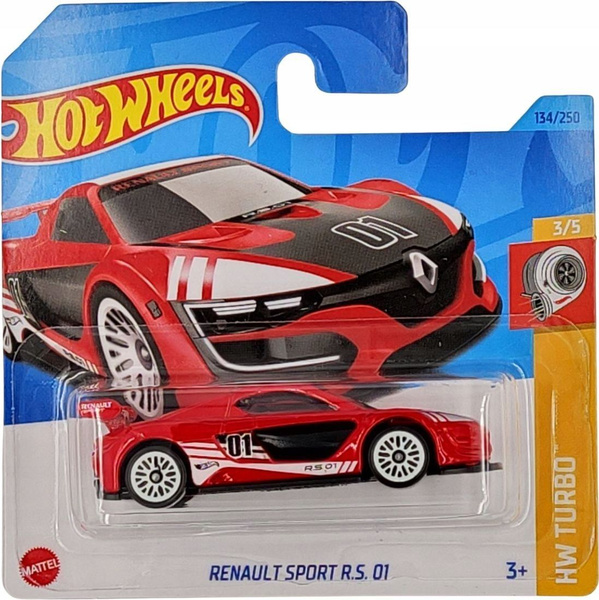Игрушечная машинка Hot Wheels Renault Sport R S 01 Glossy Red базовая