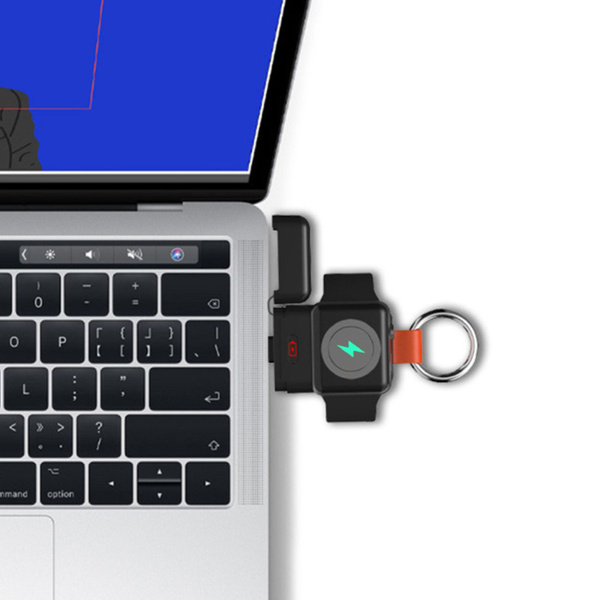 Портативное беспроводное зарядное устройство для Apple Watch - черный ...