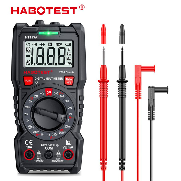 Цифровой мультиметр HABOTEST HT113A купить на OZON по низкой цене ...