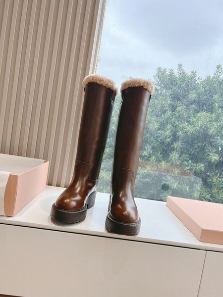 Сапоги Miu Miu купить с доставкой по выгодным ценам в интернет магазине Ozon 1269219839