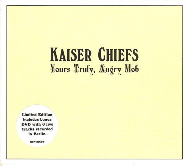 CD Audio CD Kaiser Chiefs: Yours Truly Angry Mob Deluxe Edition CD ...