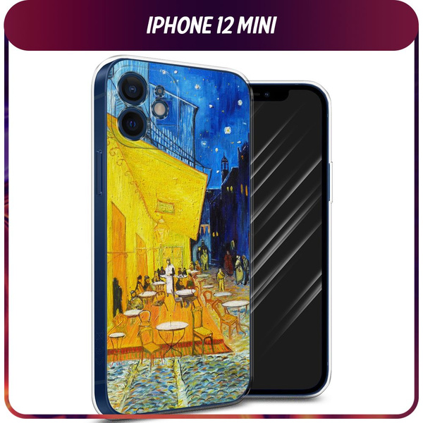 Силиконовый чехол на Apple iPhone 12 Mini / Айфон 12 mini "Ван Гог ...