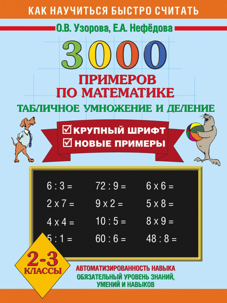 Как Научиться Быстро Считать 3000 примеров по математике 2-3 классы ...