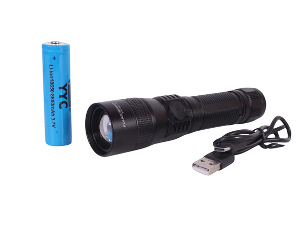 Фонарь светодиодный ручной АКБ USB YYC-1811-T6 - купить с доставкой по выгодным ценам в интернет ...