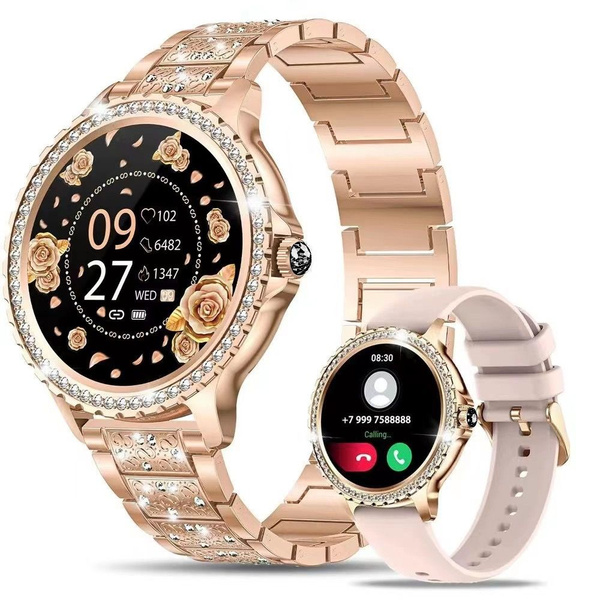 Купить смарт-часы DekeFit Женские Умные часы с Bluetooth Calling, 1.32 ...