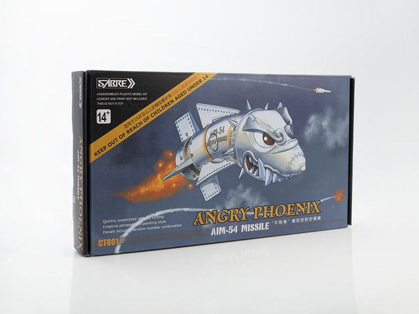 Сборная модель военной техники Sabre Model Ракета AIM-54 Angry Phoenix ...