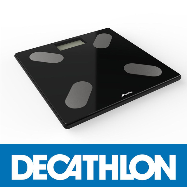 Напольные весы DECATHLON SCALE 500, черный купить по низкой цене с ...