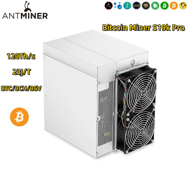 ASIC майнер Bitmain Antminer S19K Pro 120TH/s купить на OZON по низкой ...