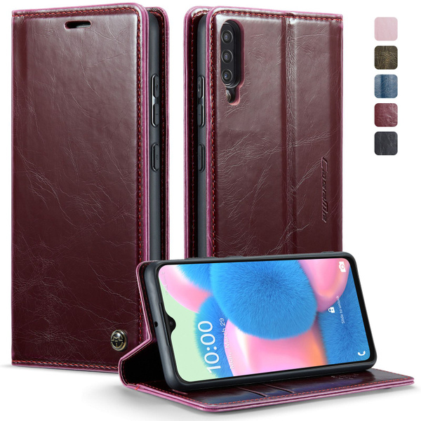 CaseMe Кожаный книжка чехол для Samsung Galaxy A30S / A50 / A50S ...