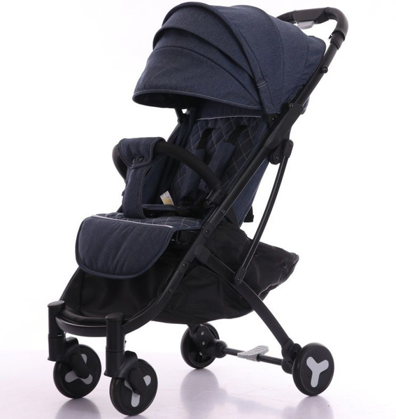 Коляска прогулочная Baby Grace S600, синий - купить с доставкой по ...