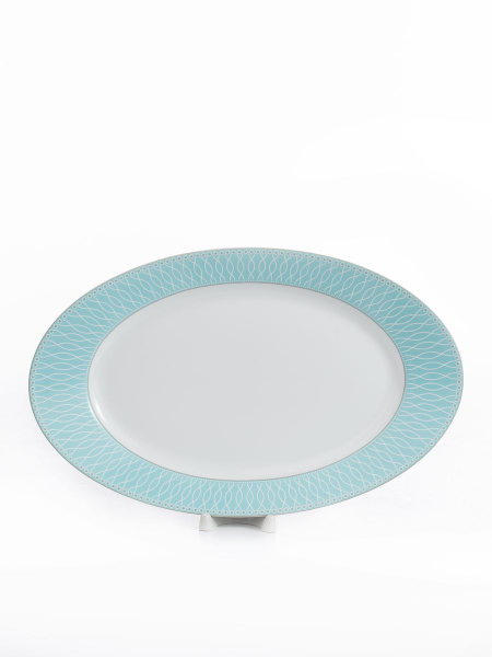 Тарелка Zarin Iran Porcelain Industries Со., Фарфор, диаметр 38 см ...