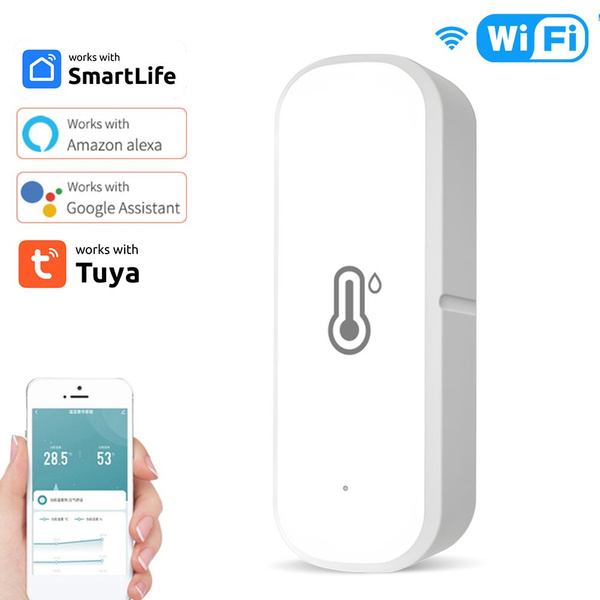 Датчик температуры и влажности Tuya / WIFI - купить с доставкой по ...