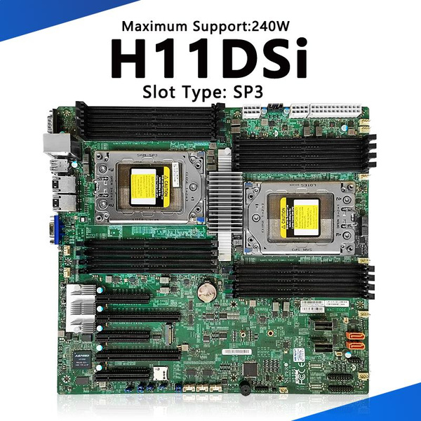 Материнская плата Supermicro H11DSI купить по низкой цене с доставкой и ...