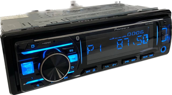 Автомагнитола для авто Pioneer-941 с Bluetooth / AUX / USB / 6 цветов ...