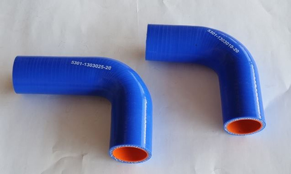 Комплект патрубков для радиатора ЗИЛ-5301 (Бычек) Н/О (2 шт) Силикон - купить с доставкой по ...