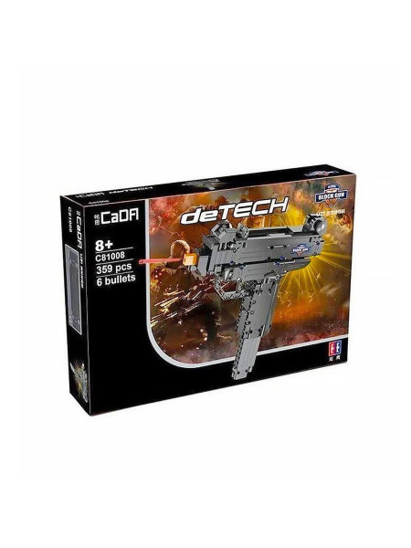 Конструктор блочный пистолет-пулемет Micro Uz 359 шт - купить с ...