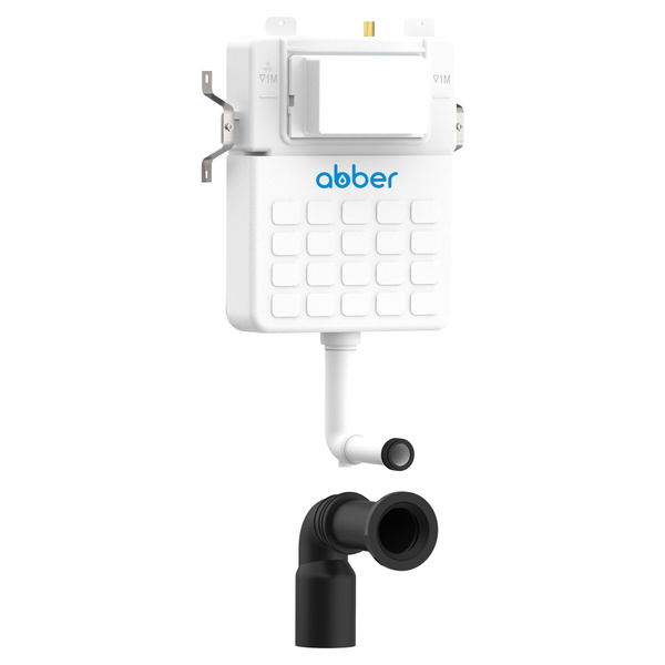 Смывной бачок скрытого монтажа ABBER AC0104 для приставного унитаза ...