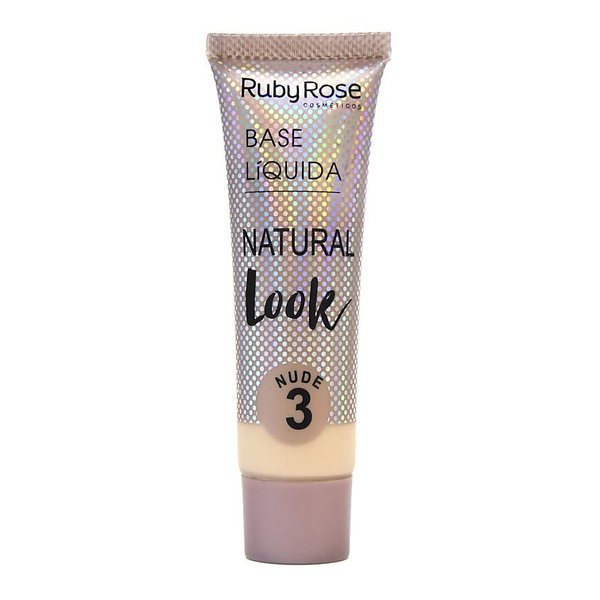 RUBY ROSE Тональный крем Natural Look Bege 03 NUDE купить на OZON по низкой цене (1666258897)