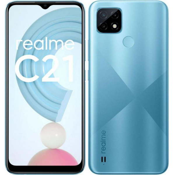 Смартфон realme Телефон сотовый C21 - купить по выгодной цене в ...