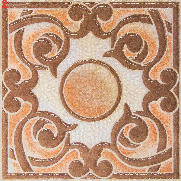 Плитка керамическая Вставка напольная LB Ceramics Санторини 10x10 см ...