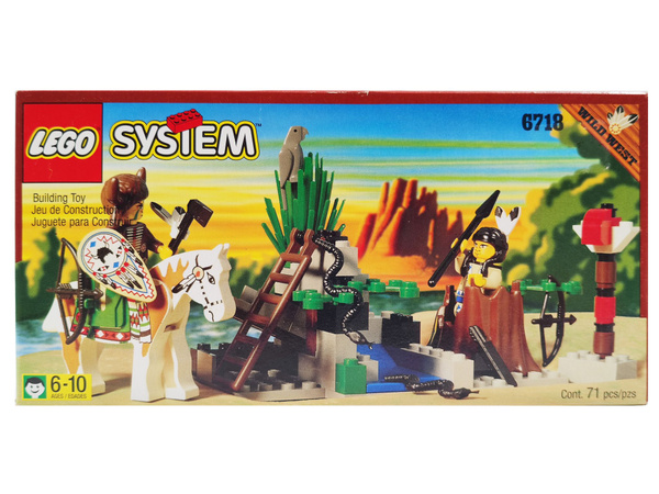Конструктор LEGO 6718 Западный индеец - купить с доставкой по выгодным ...