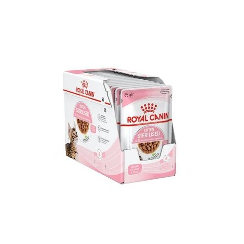 Royal Canin Kitten Sterilised (соус) Влажный корм для стерилизованных ...