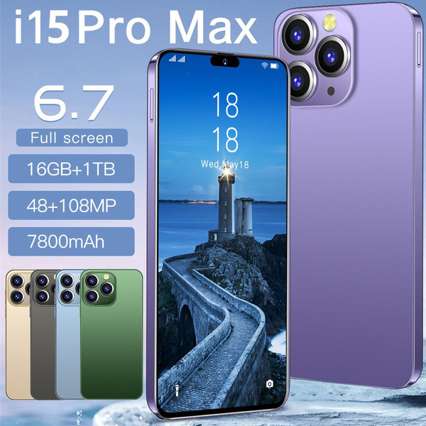 Смартфон i15pro max 1 ТБ 16 ГБ Фиолетовый 1 SIM купить c доставкой на OZON по низкой цене ...