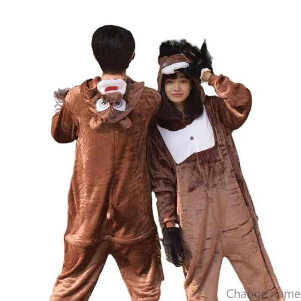 Ch Кигуруми BUFFOON Одежда для сна и отдыха, Женский, Мужской, Зима ...