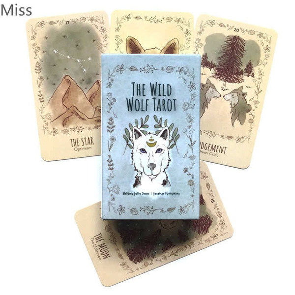 Карты Таро дикого волка / The Wild Wolf Tarot Cards Deck 78 карт. Miss ...