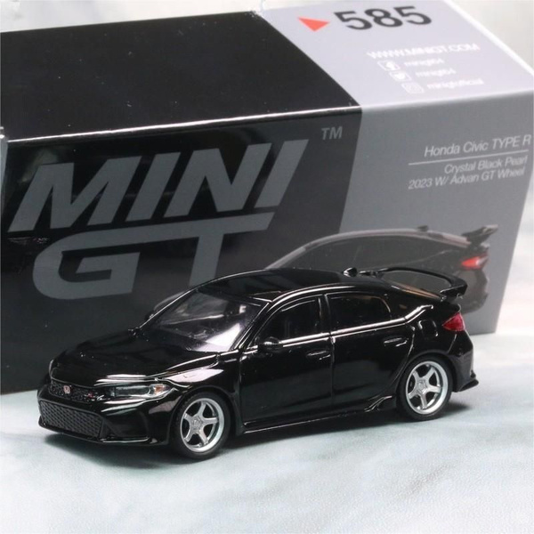 Машинка TSM MINI GT 1/64 #585 Honda Civic Type R Crystal Black Pearl ...