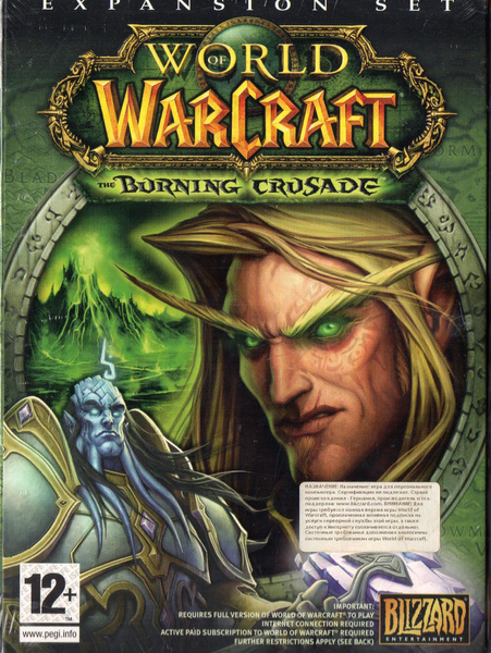 Игра DVD-ROM World of WarCraft: The Burning Crusade (PC, Английская версия) купить по низкой ...