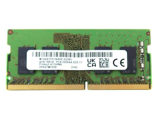 Модуль оперативной памяти Micron 4 ГБ DDR4 PC25600 3200 MHz CL 22 ...