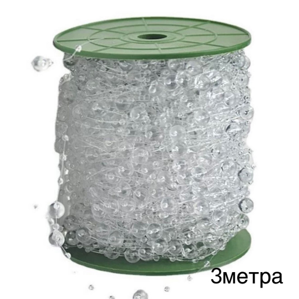 Жемчуг на нитях, жемчужная нить, декоративная лента - купить с ...