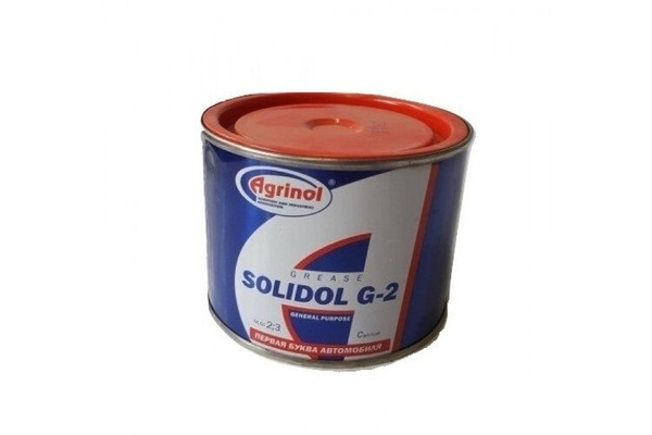 Смазка SOLIDOL G-2 (Солидол Жировой-2 Агринол) 0,4кг ж/б Agrinol арт ...