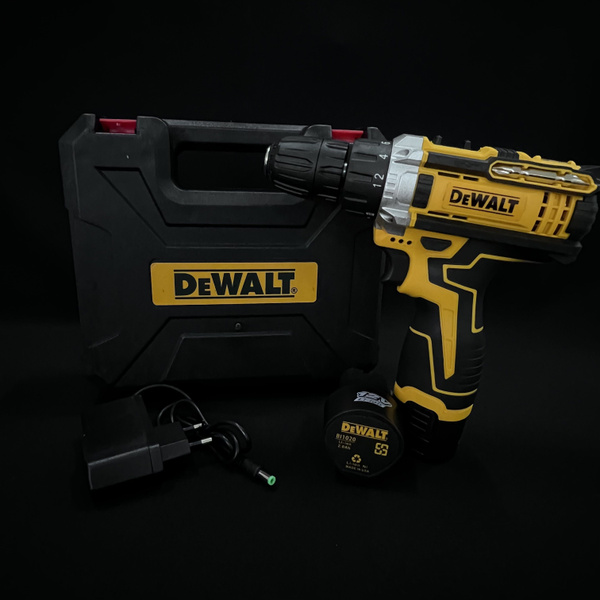 Шуруповерт DeWalt 12 14 1999, От аккумулятора - купить по низкой цене в ...