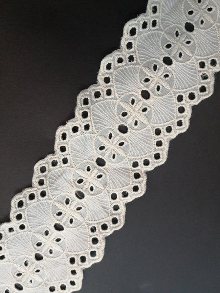 Кружево Mauri Angelo (Италия), 100%хлопок, 1 метр - купить с доставкой ...