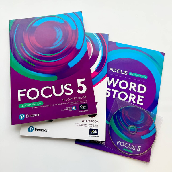 Focus 5, Students Book (Учебник) + Workbook (Рабочая тетрадь) + Word ...
