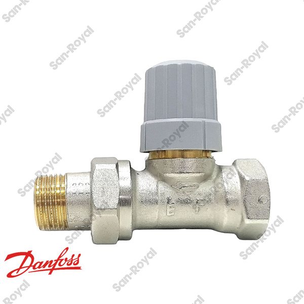 Danfoss Термостатчешский клапан 1/2 Rtr-Fn 15 прямой 013G7004 - купить ...
