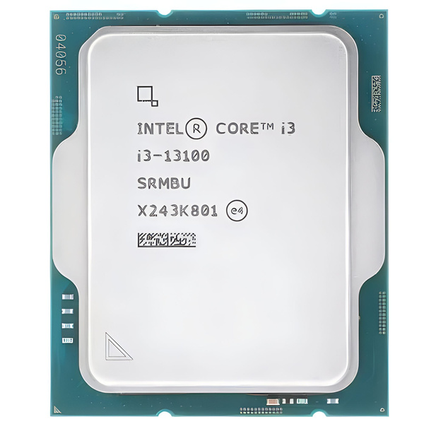 Процессор Intel Core i3 13-го поколения, OEM (без кулера), 4 яд., 3.4 ...
