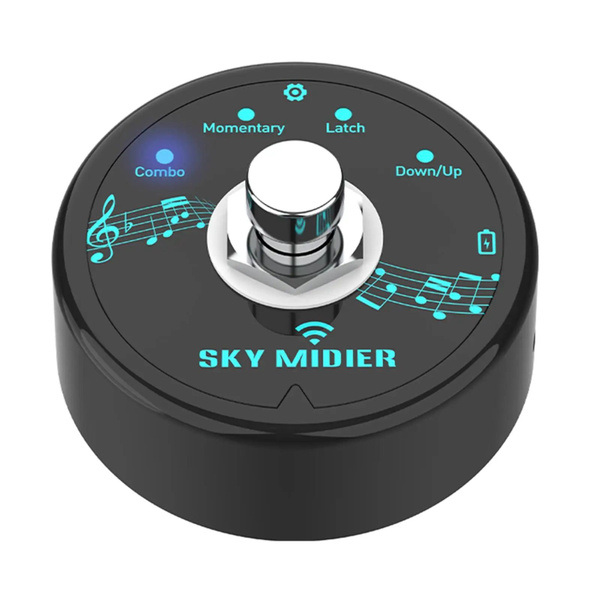 Беспроводная MIDI педаль Sky MIDIER, ножной контроллер Bluetooth ...