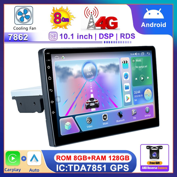 7862 4G SIM Автомагнитола. Android 8 core QLED, 9/10.1 дюймов ...