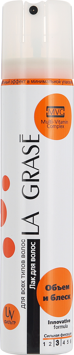 La Grase лак для волос объем и блеск, 75 мл — купить в интернет ...