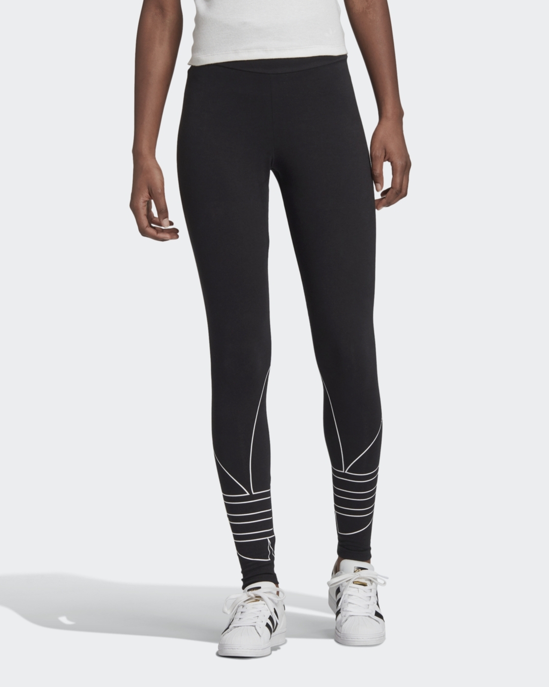 Тайтсы adidas Originals Lrg Logo Tights — купить в интернет-магазине ...
