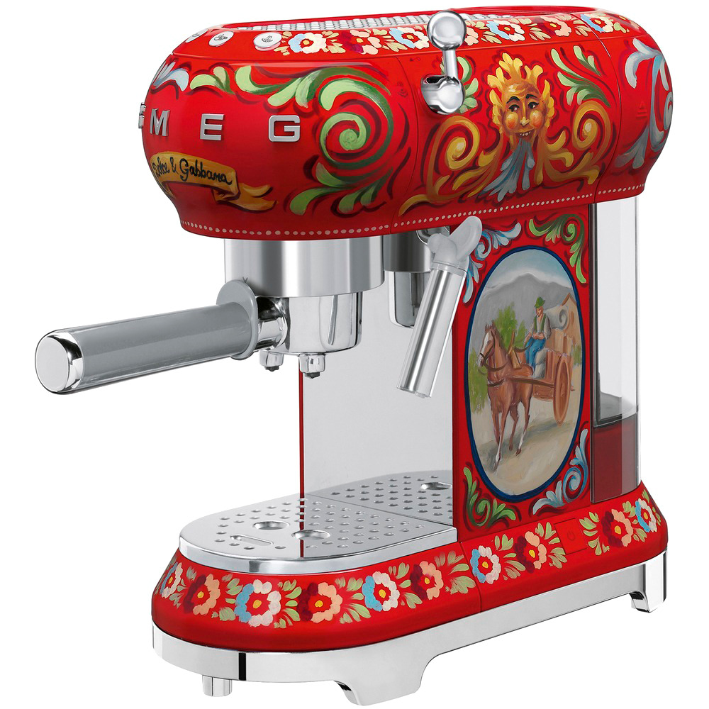 Автоматическая кофемашина Smeg ECF01DGEU купить по выгодной цене в ...