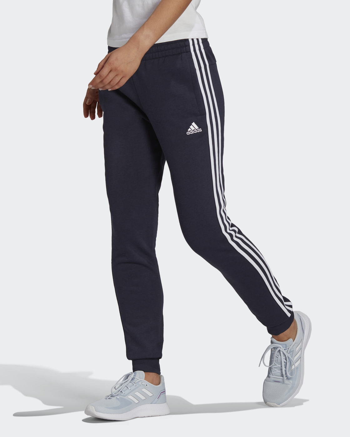 Брюки спортивные adidas W 3S Fl C Pt — купить в интернет-магазине OZON ...