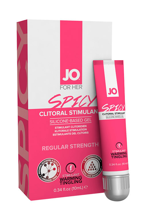 Возбуждающий гель для клитора / JO Spicy - 10 мл. — купить в интернет ...