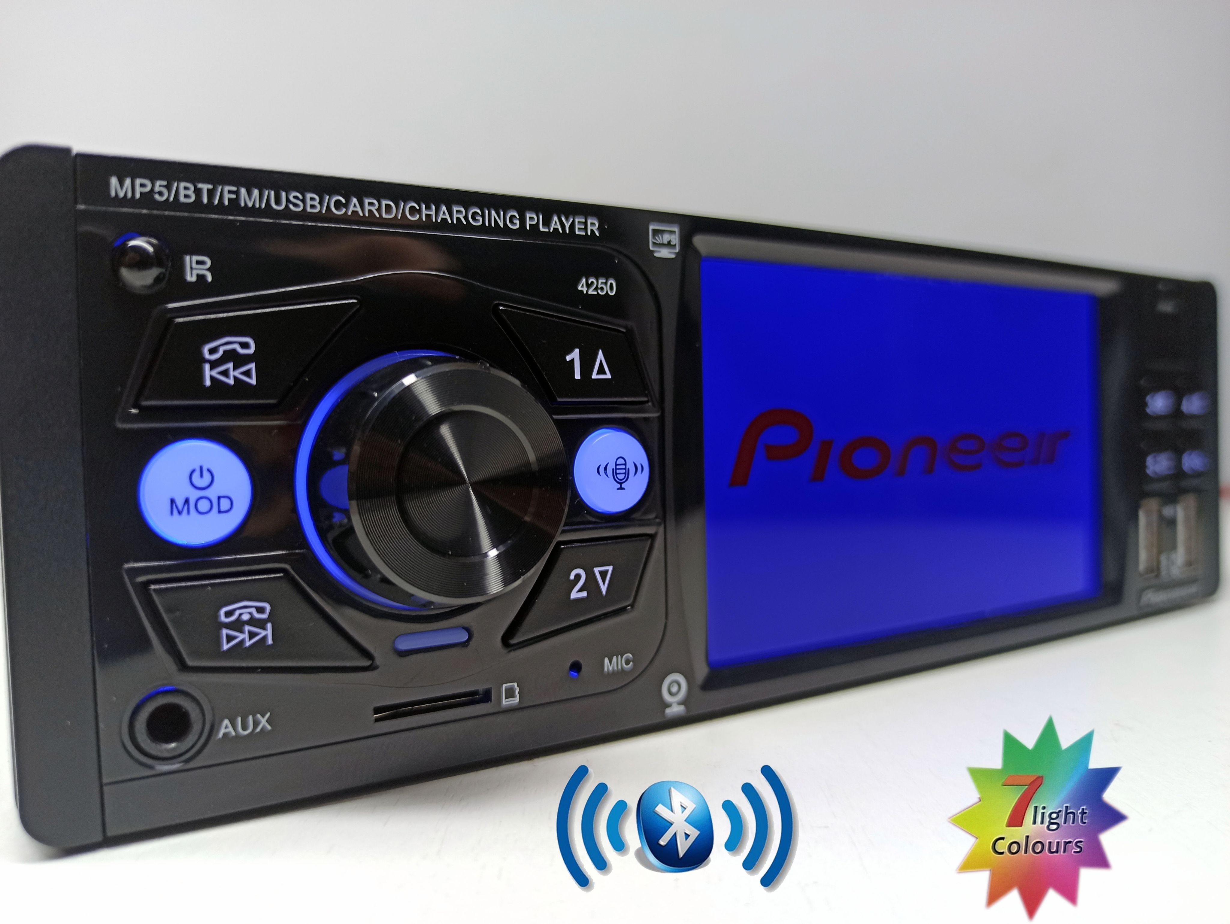 Магнитола MP5 4250 1din с дисплеем Bluetooth1 DIN - купить в интернет ...
