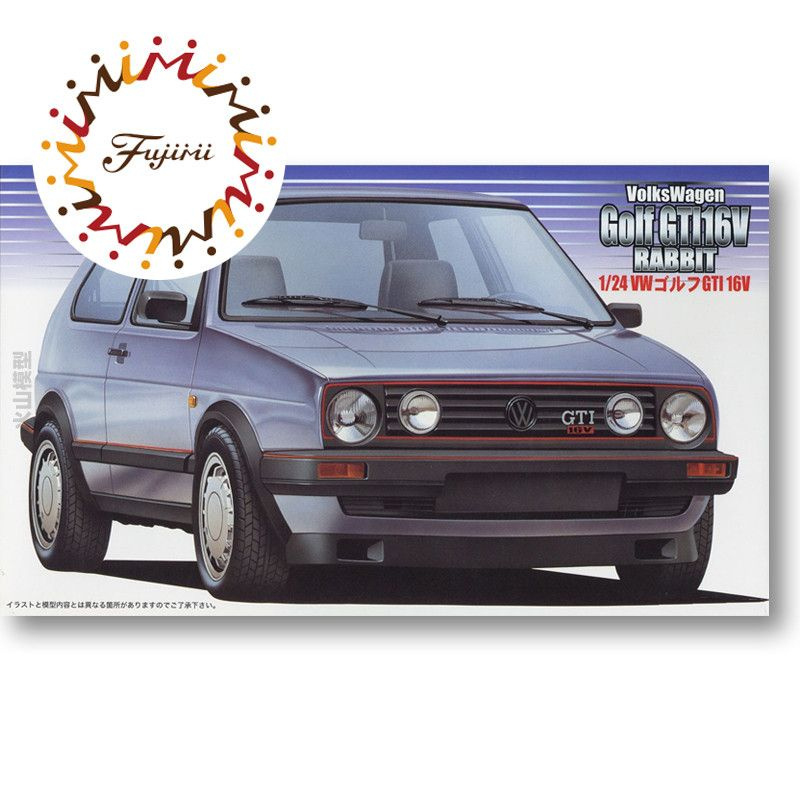 Сборная модель Машинка fujimi-12675 1/24 Volkswagen Golf GTI 16V RABBIT ...