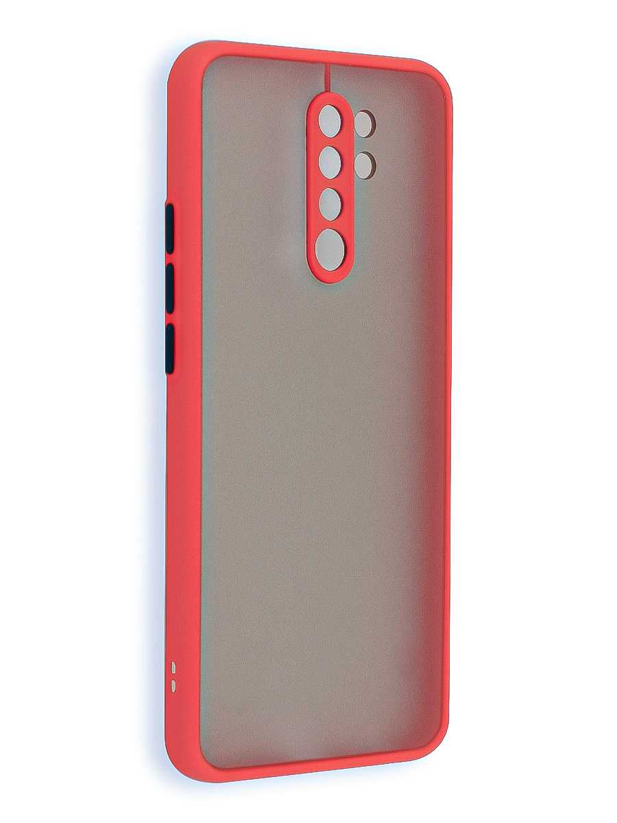Чехол противоударный матовый с защитой камеры для Xiaomi Redmi 9 сяоми ...