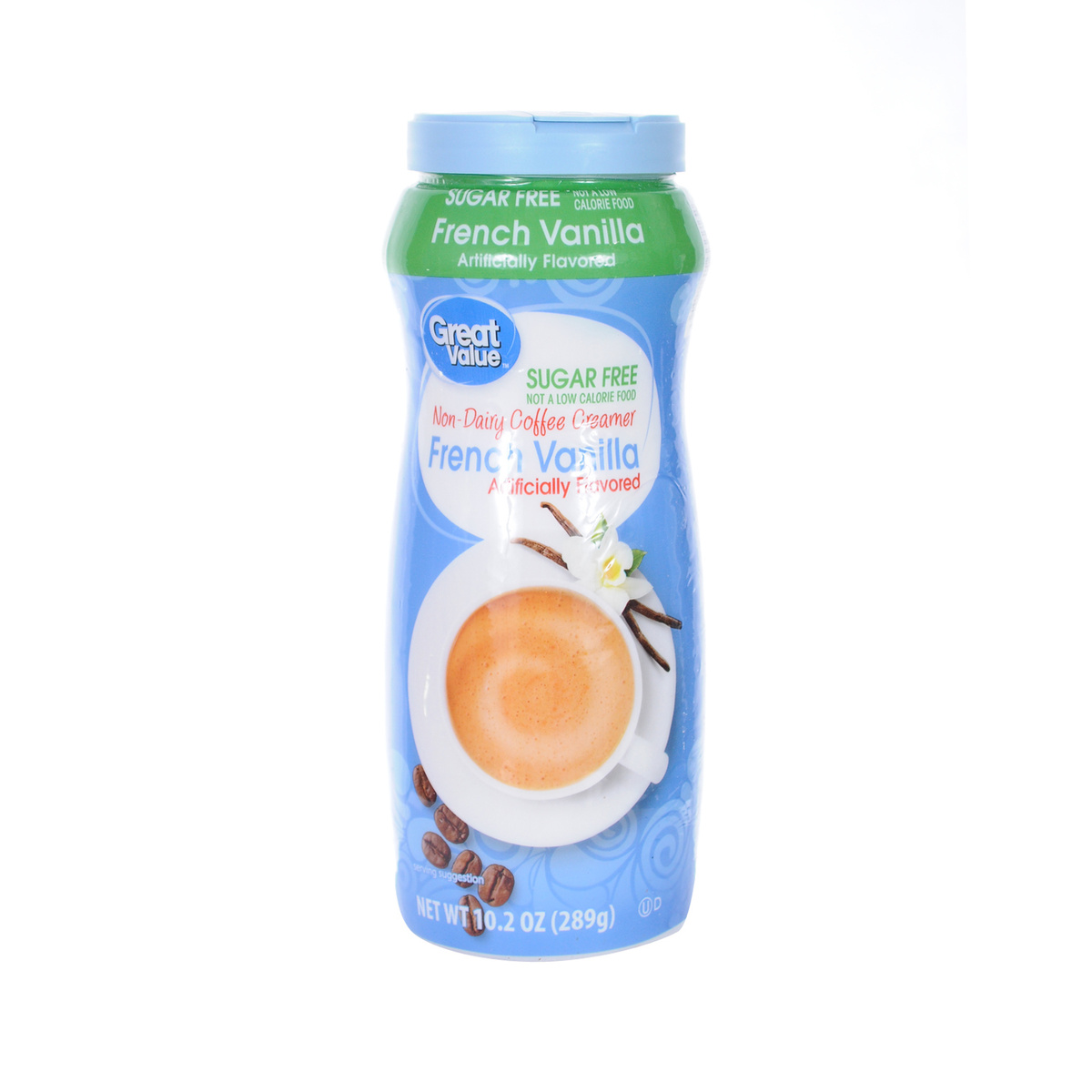Сливки сухие для кофе Французская Ваниль без сахара Great Value Sugar ...